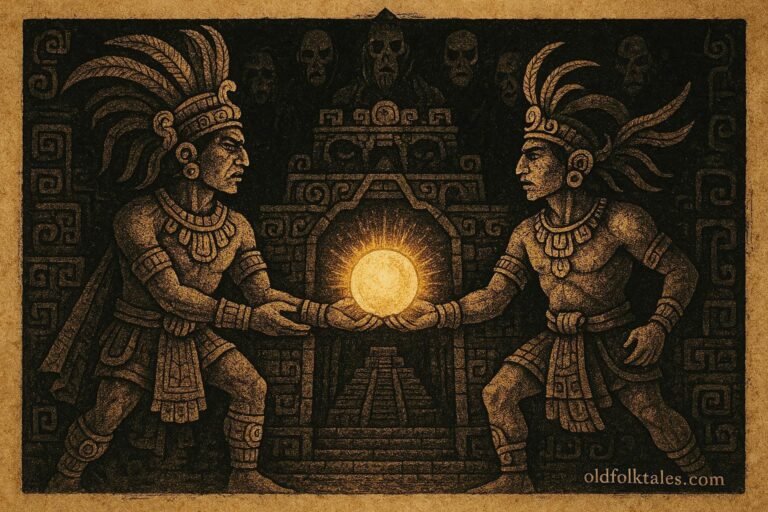 The Hero Twins and the Lords of Xibalba: Mayan Underworld Myth