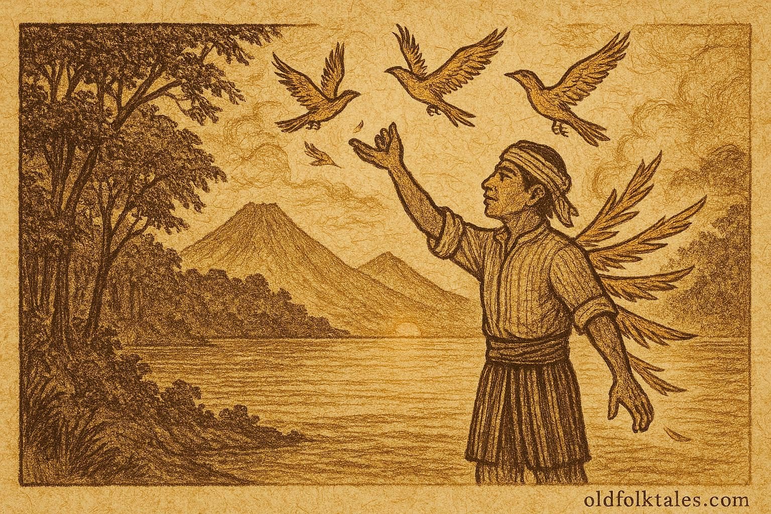 The Man Who Became a Bird: Guatemalan Folktale