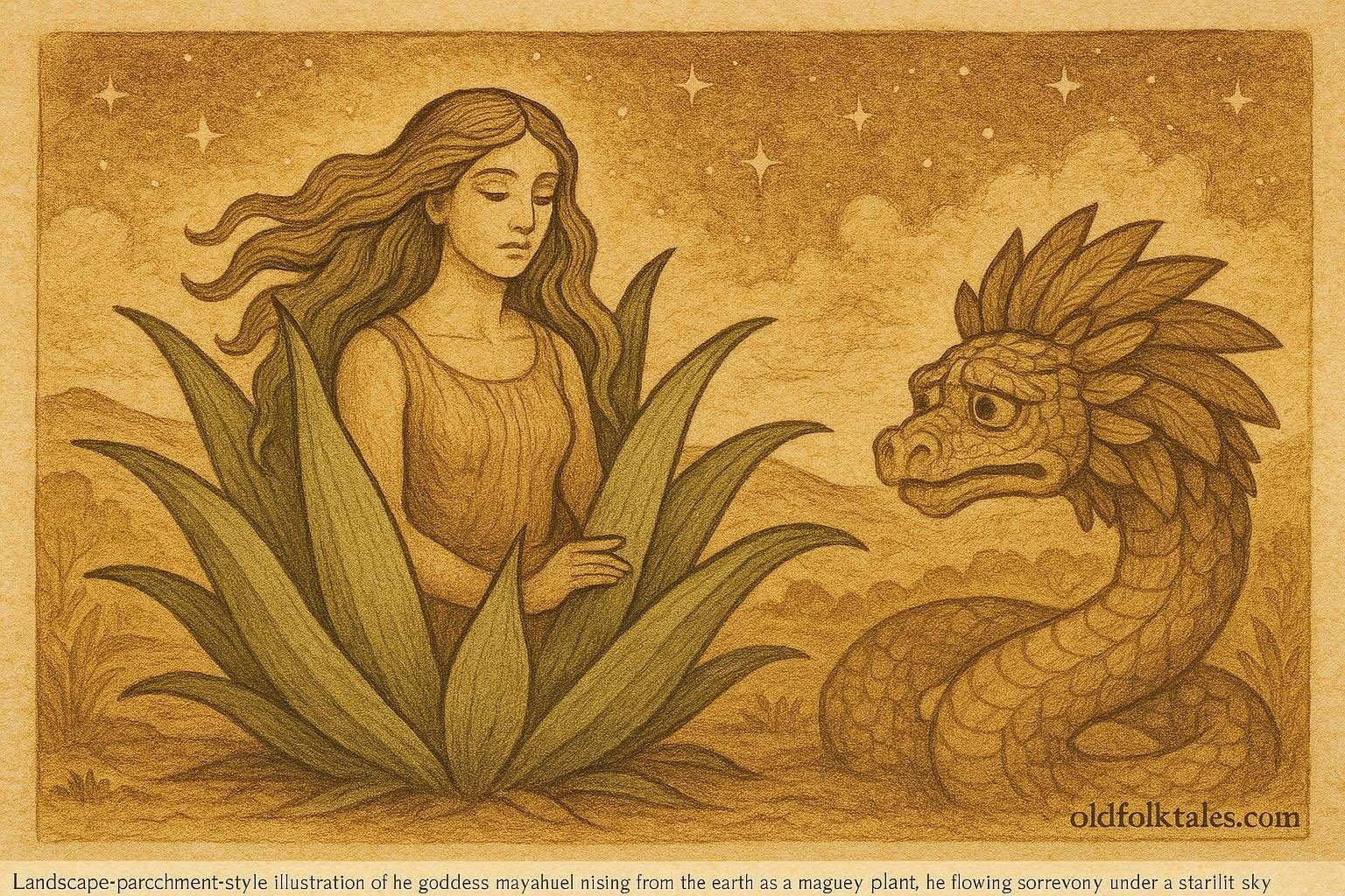 The Origin of the Maguey Plant: Aztec Folktale