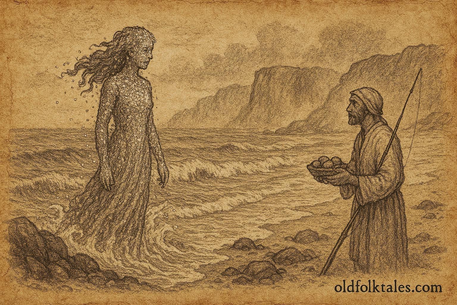 The Salt Wife of Grand Manan | FolktalesAmerica.com