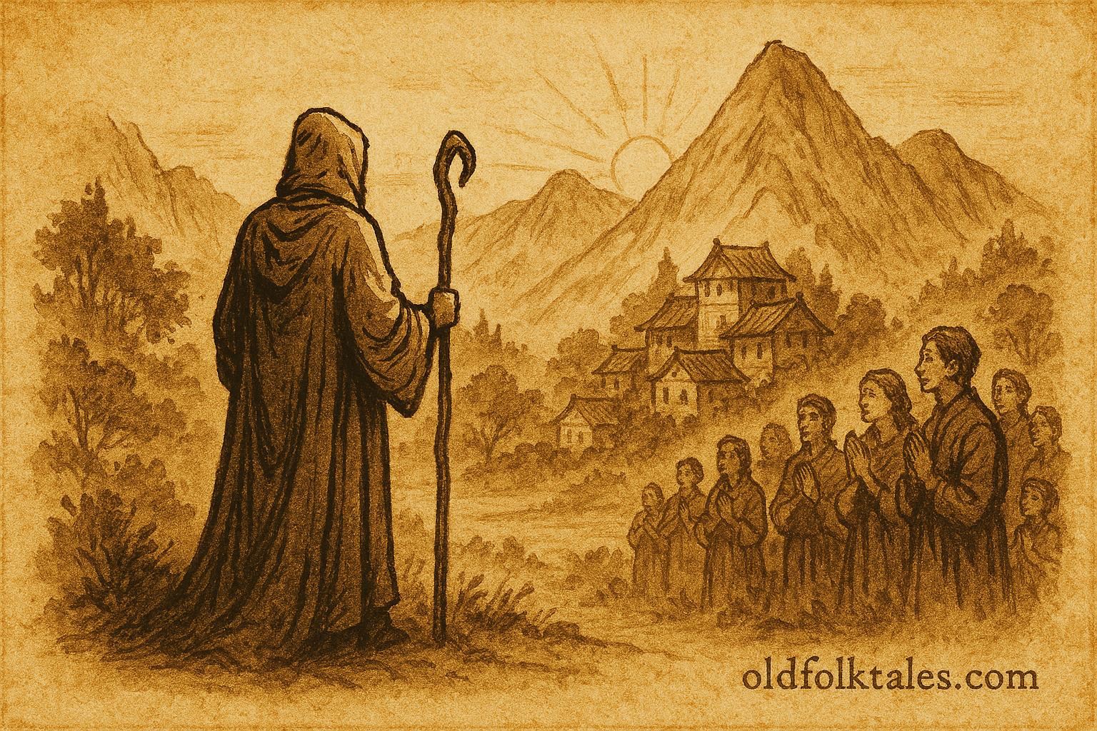 The Wandering Monk: Spanish Colonial Folktale