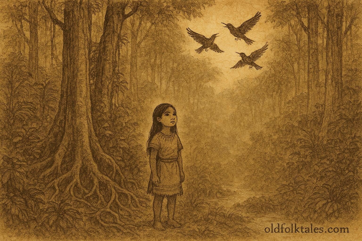 The Girl Who Learned the Language of Birds: Amazonian Folktale