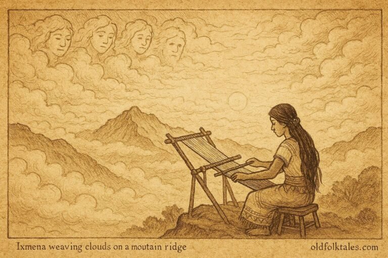 The Woman Who Wove Clouds Honduras Folktale