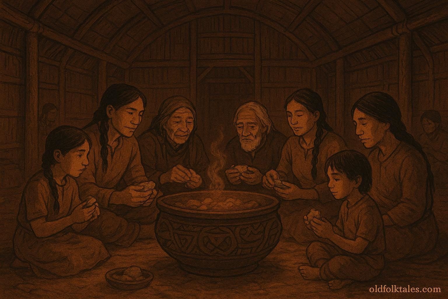 The bowl that never emptied | FolktalesAmerica.com